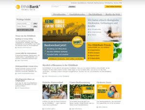 EthikBank: ethisch-ökologische Direktbank mit strengen Anlagekriterien
